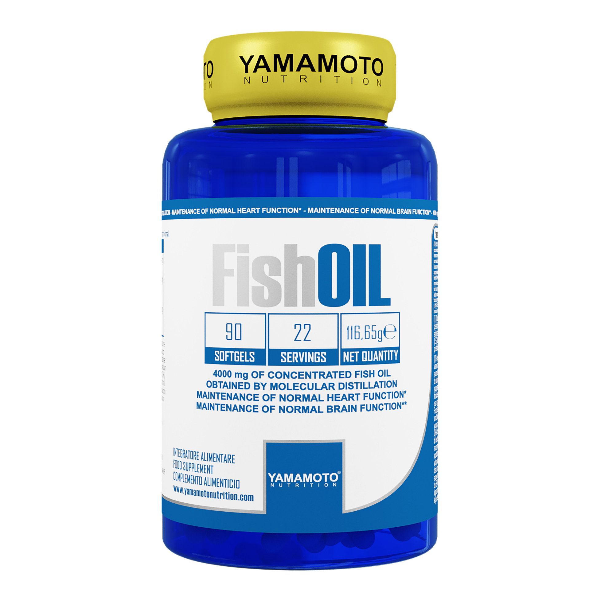 Fish Oil YAMAMOTO - Commandez en ligne chez Nutriforme.......